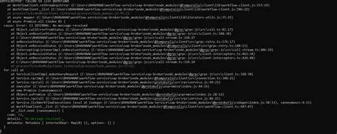 Serviceerror Failed To List Workflows Community Support Temporal