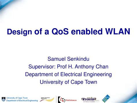 ppt design of a qos enabled wlan powerpoint presentation free