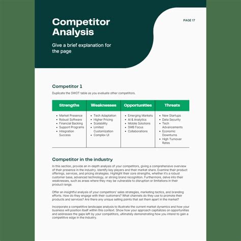 CRM Software Business Plan Oak Business Consultant