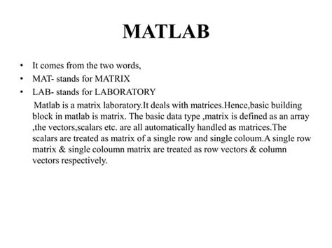 Softwareapplicationintermsofmatlabsimulation Ppt