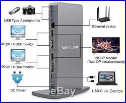 Wavlink Usb And Usb C Ultra Hd K Universal Docking Station Dual K Dual Usb Docking