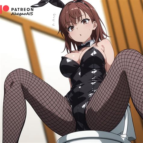 Mikoto Misaka Bunny Suit By Ahegaoai On Deviantart