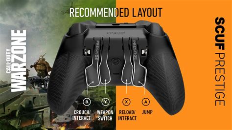 Expert Controller Settings In Call Of Duty Warzone SCUF