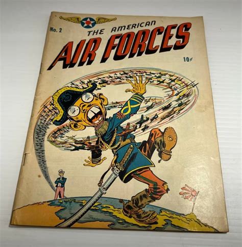1945 Ww2 American Air Forces 2 Comic Book 4666052436