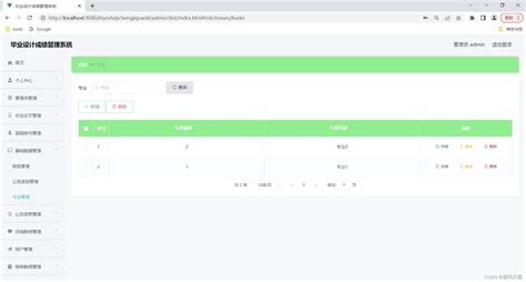 基于springboot mysql vue前后端分离的毕业设计成绩管理系统的设计与实现 附论文 csdn博客