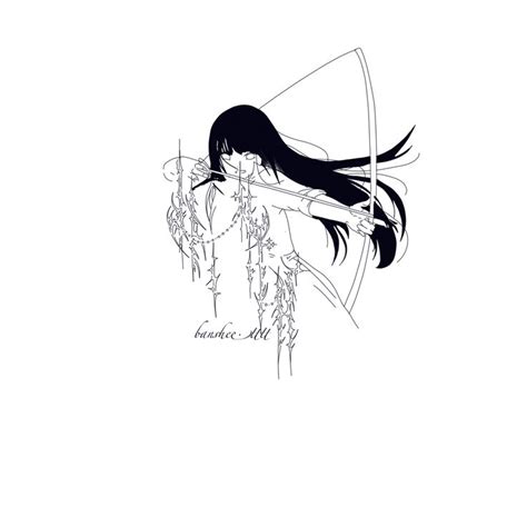 аниме тату Тату Татуировки Эскиз персонажа