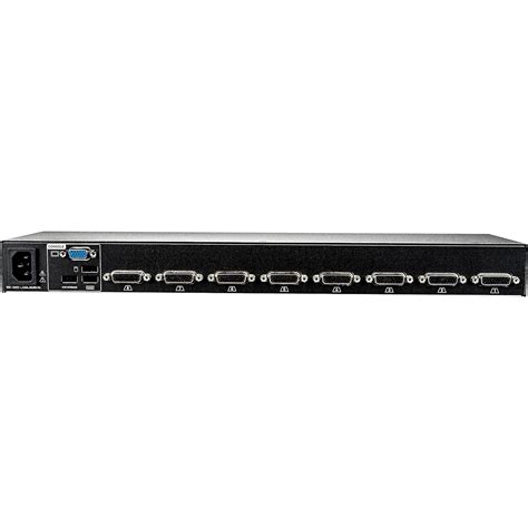 Vertiv Avocent 1x8 Rackmount Or Desktop Single User KVM Switch With USB OSD Support Touch Button