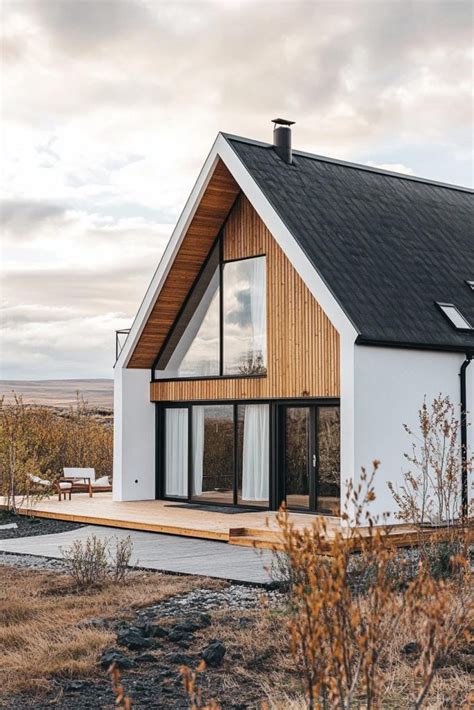Scandinavian Homes With Large Windows And Space Tree Query Radiative