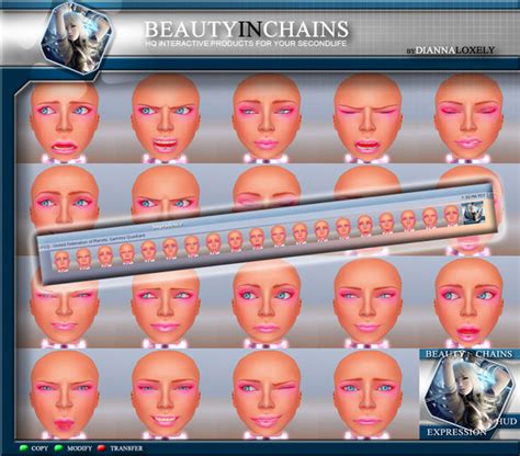 Second Life Marketplace Bic Expressions Hud Second Life Marketplace Bic Expressions Hud