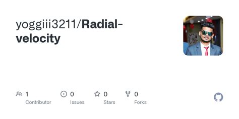 GitHub Yoggiii3211 Radial Velocity