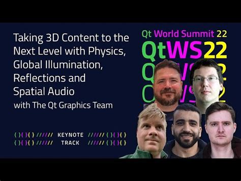 Free Video Qt Quick 3d Features Physics Global Illumination Reflections And Spatial Audio