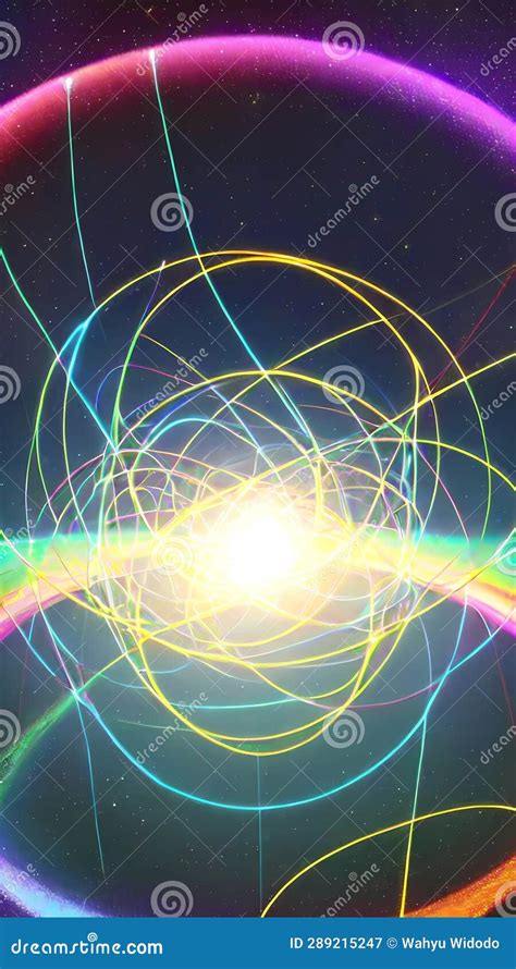 Quantum Entanglement Of Photons Concept Art Illustrations Ai Generated