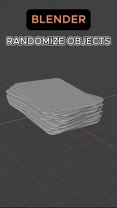 Randomize Objects Like A Pro In Blender 433dblender3dmodelingblender3dblendertutorialtips