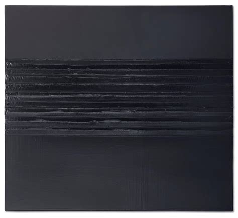 Pierre Soulages Né En 1919 Peinture 204 X 227 Cm 12 Novembre 2007
