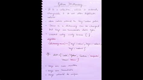 Python Dictionary Important Viral Trending Pythonprogramming Pythontutorial