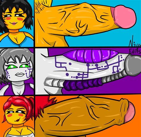 Rule 34 2 Tone Skin 3futas Big Dick Big Penis Black Hair Dick Chart Dickgirl Futanari Green