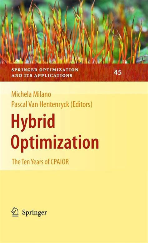 Springer Optimization And Its Applications 45 Hybrid Optimization Ebook