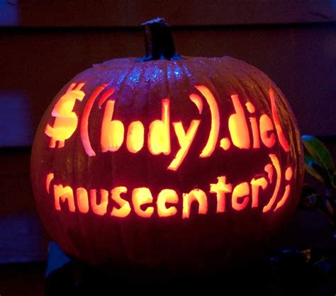 2009 jquery halloween pumpkin official jquery blog