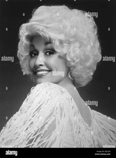 Singer Dolly Parton Black And White Stock Photos Images Alamy
