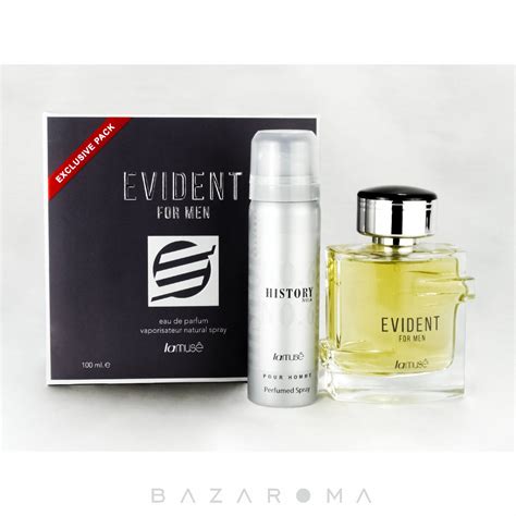 پک ادوپرفیوم لاموس اویدنت 100ml Lamuse Evident For Men Edp بازاروما
