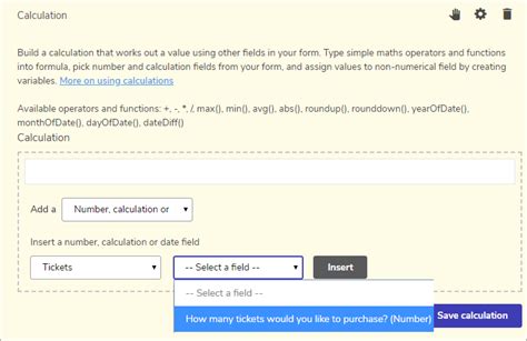 Use Calculations Openforms Help Center Use Calculations Openforms Help Center
