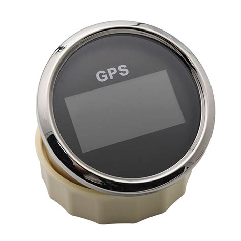 85mm Waterproof Digital Gps Speedometer Gauge With 7 Colors Backlight For Car Boat Gauge