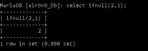 MariaDB IF Tutorial DatabaseFAQs
