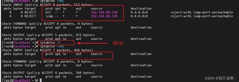 Iptables防火墙iptables 禁止icmp Csdn博客