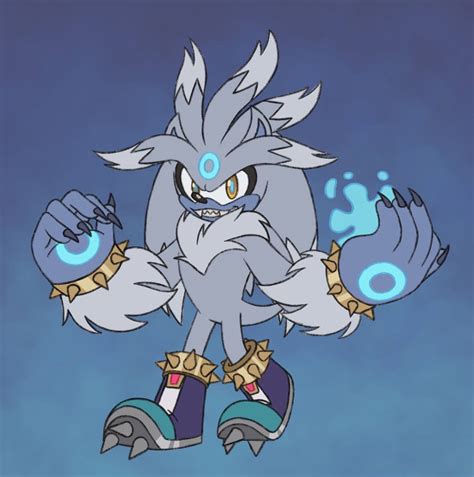 Werehog Silver By Itoruna The Platypus On Deviantart