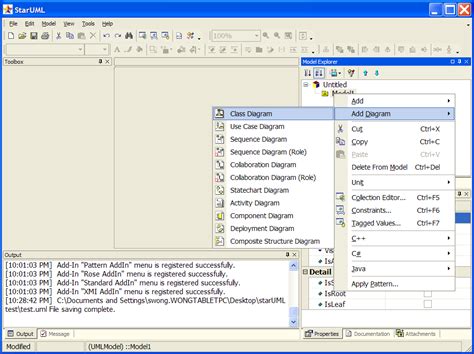 Comp201 Staruml Tutorial