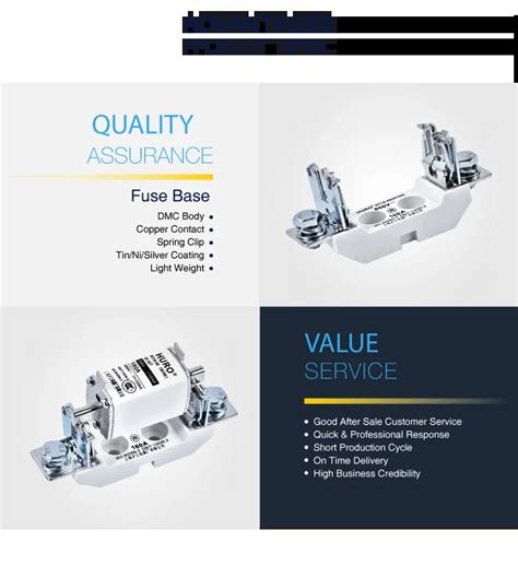Low Voltage Blade Fuse Holder For Nt00 Ceramic Fuse Link Buy Nt