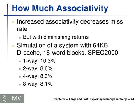 Morgan Kaufmann Publishers Large And Fast Exploiting Memory Hierarchy