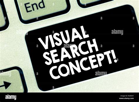 Conceptual Hand Writing Showing Visual Search Concept Business Photo
