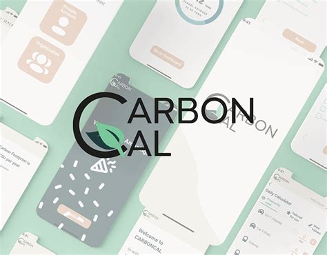 Saascarboncal Case Study Carbon Footprint Calculator On Behance