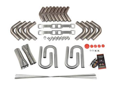 Custom Header Build Kits Fender Exit Header Build Kits Buick Fender Exit Header Build Kits