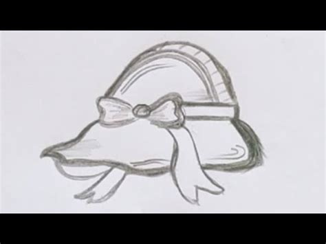 How To Draw A Girl Hat Cap Step By Step Pencil Sketch Girl Hat Drawing YouTube
