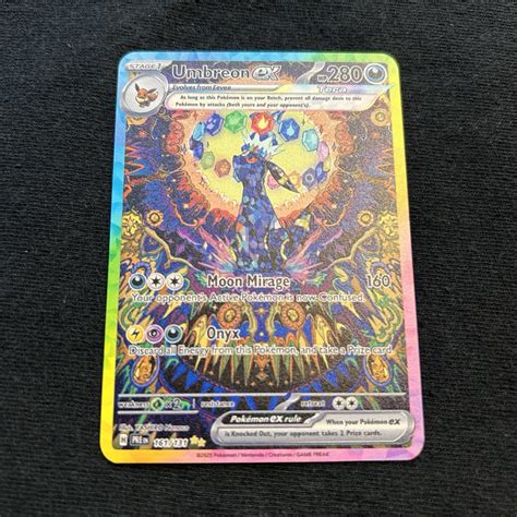 Umbreon Ex 161 Current Market Value Prismatic Evolutions