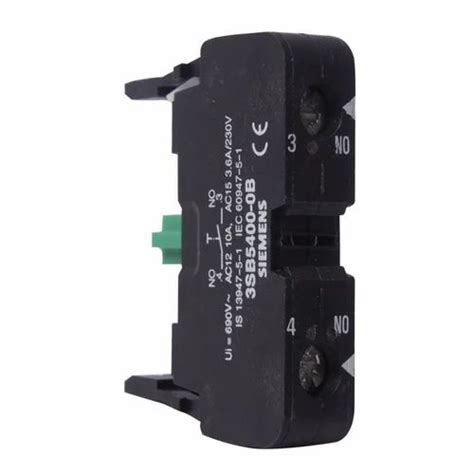 Siemens Push Button Contact Block For Industrial At 85 In Ahmedabad
