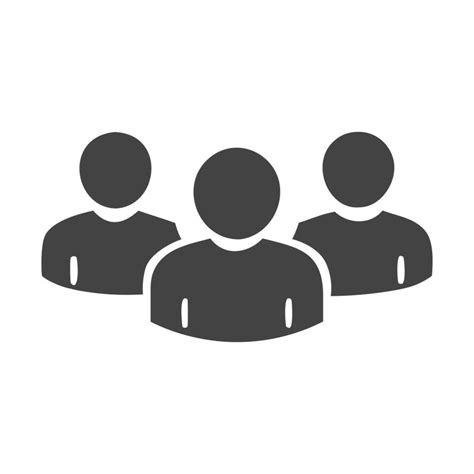 Group Of People Icon Silhouette Figures 69919248 Vector Art At Vecteezy