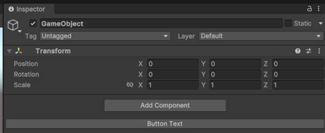 Add Custom Button Below Add Component Button Unity Engine Unity Discussions