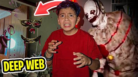 El Payaso De La Deep Web Se Mete A Mi Casa Youtube
