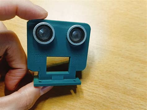 Hc Sr04超声波测距模块传感器支架2 来自 无名可取 Makerworld：免费下载 3d 模型