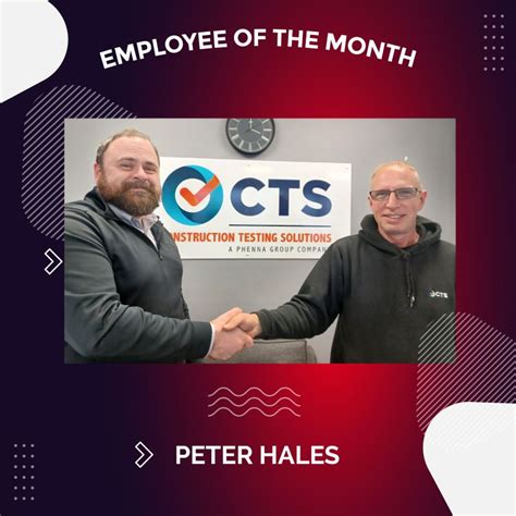 Employeeofthemonth Recognition Dedication Cts Construction