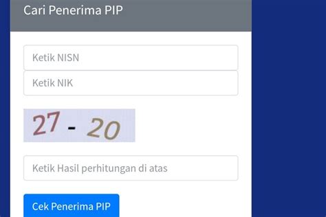 Cara Cek Siswa Penerima Pip 2023 Online Di Pip Kemdikbud Go Id Nominal