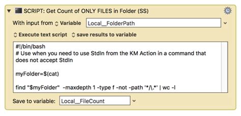 Get Count Of Files In Folder Example Macro Library Keyboard