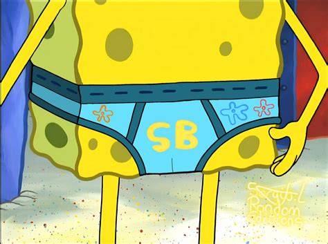 Spongebob With His New Underwear Edition By Sergibluebird16 On Deviantart