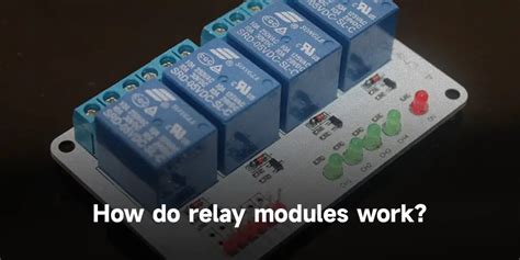 Relay Module How Does It Work And How To Use It With Arduino Ibe