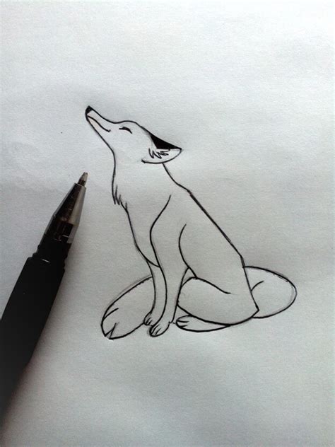 Как нарисовать лису поэтапно красками или карандашом