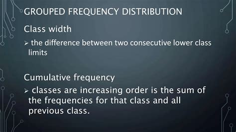 Frequency Distribution Class Interval Tallypptx
