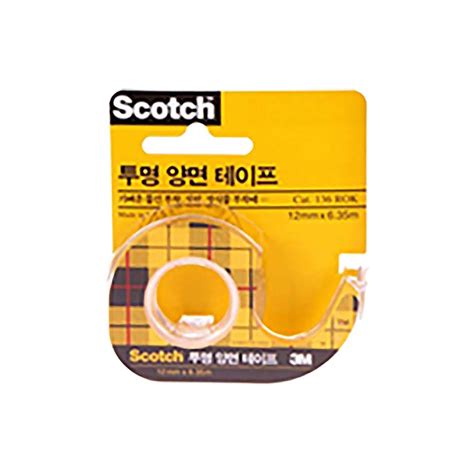3m투명양면테이프 배민스토어
